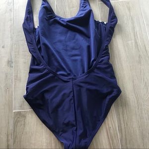 adidas | Swim | Adidas Blue One Piece Swim Suit Bikini | Poshmark